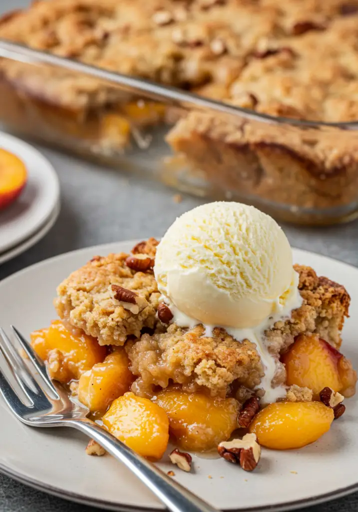 Easy Peach Bread Pudding - Clarerecipes