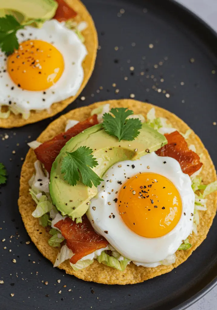Breakfast Tostadas - Clarerecipes