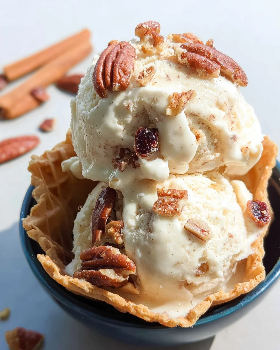 Homemade Apple Ice Cream