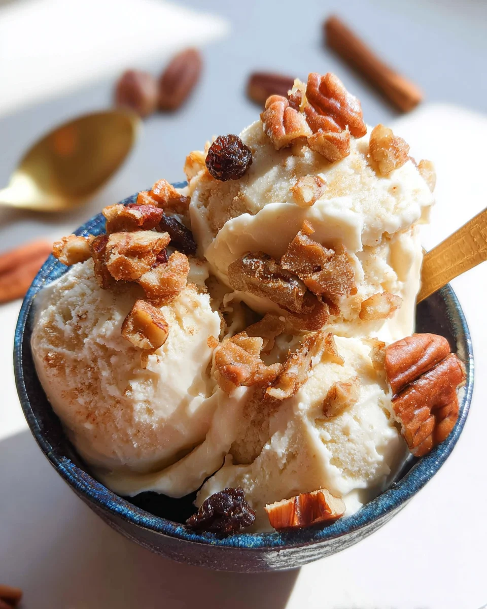 Homemade Apple Ice Cream