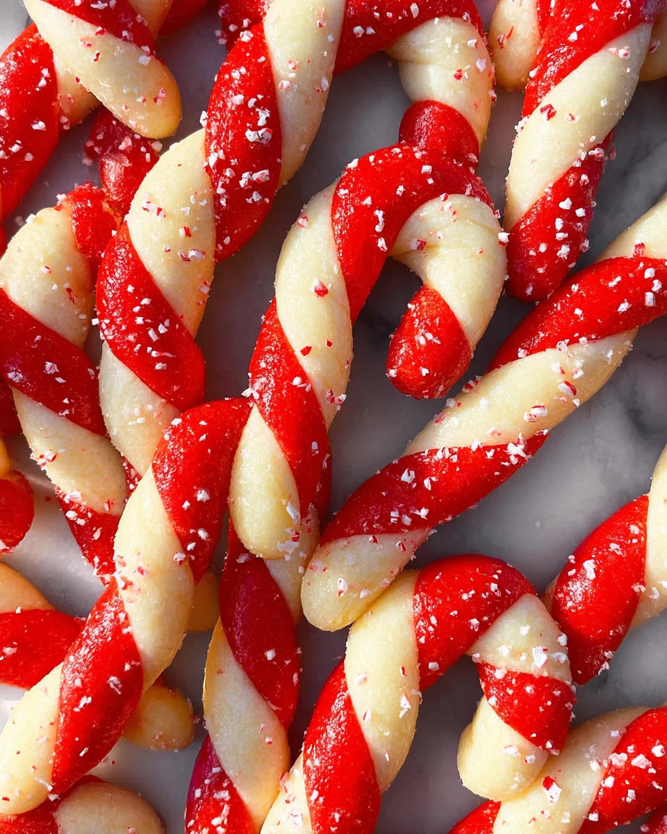 Candy Cane Cookies