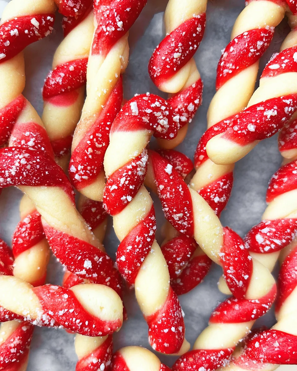 Candy Cane Cookies