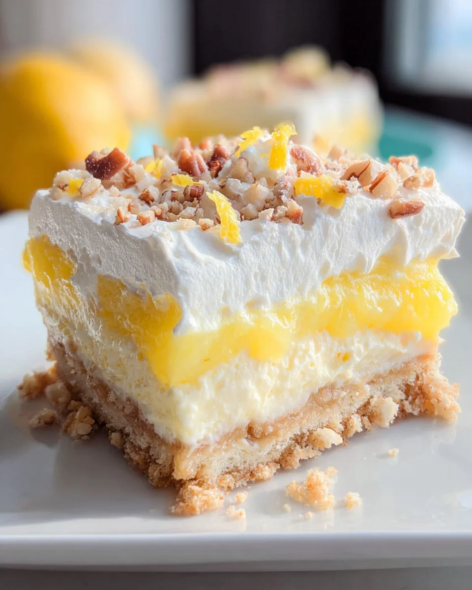 Lemon Lush Dessert