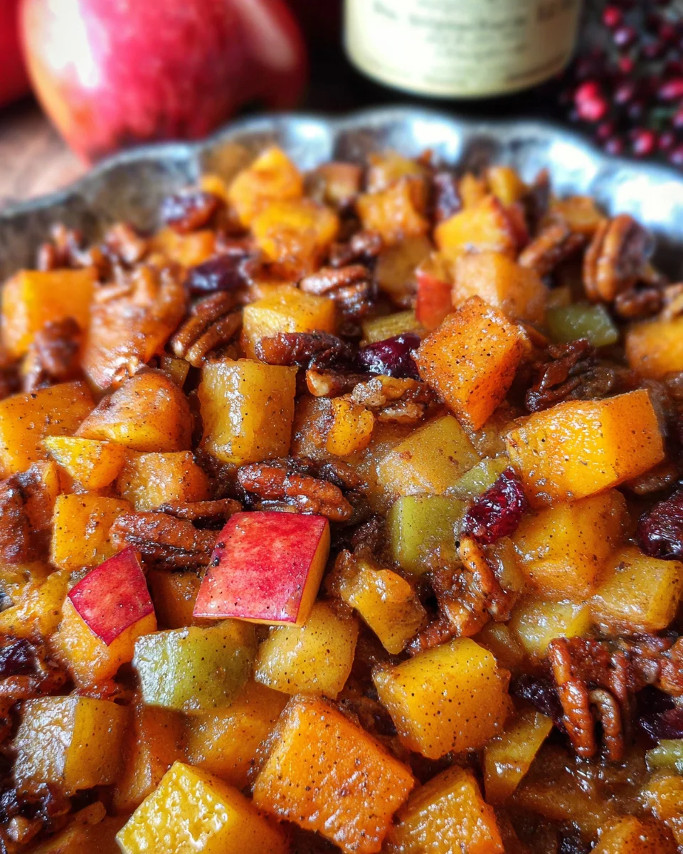 Butternut Squash Apple Bake
