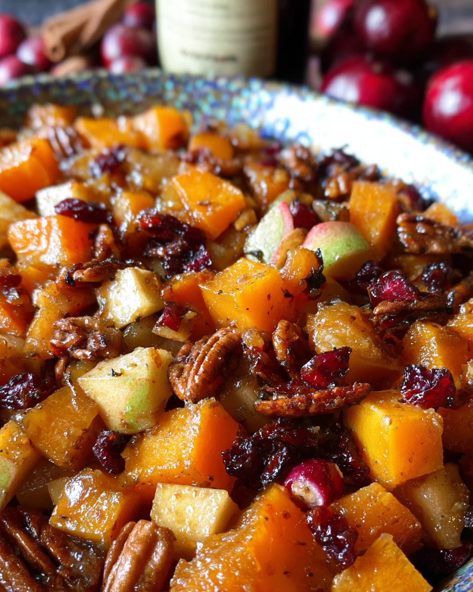 Butternut Squash Apple Bake