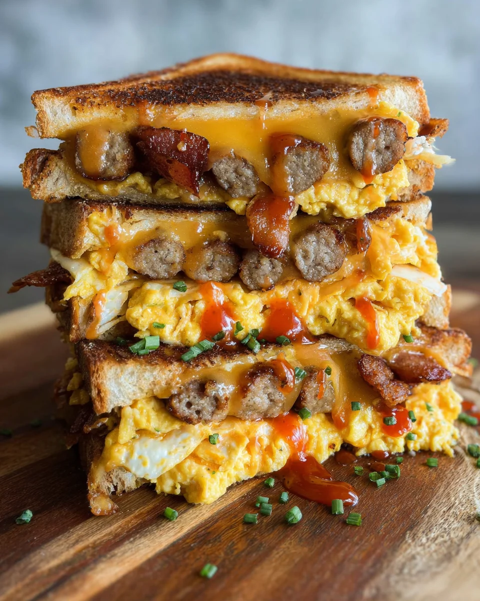 Breakfast Grilled Cheese