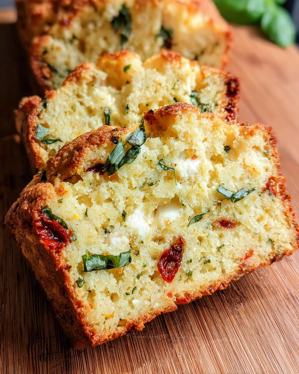 Caprese Quick Bread Recipe