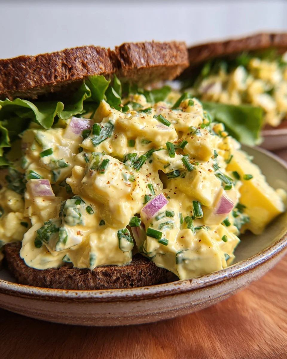 Deliciously Creamy Egg Salad Recipe