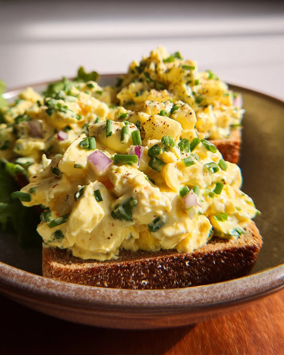 Deliciously Creamy Egg Salad Recipe