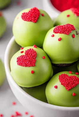 Grinch Christmas Truffles