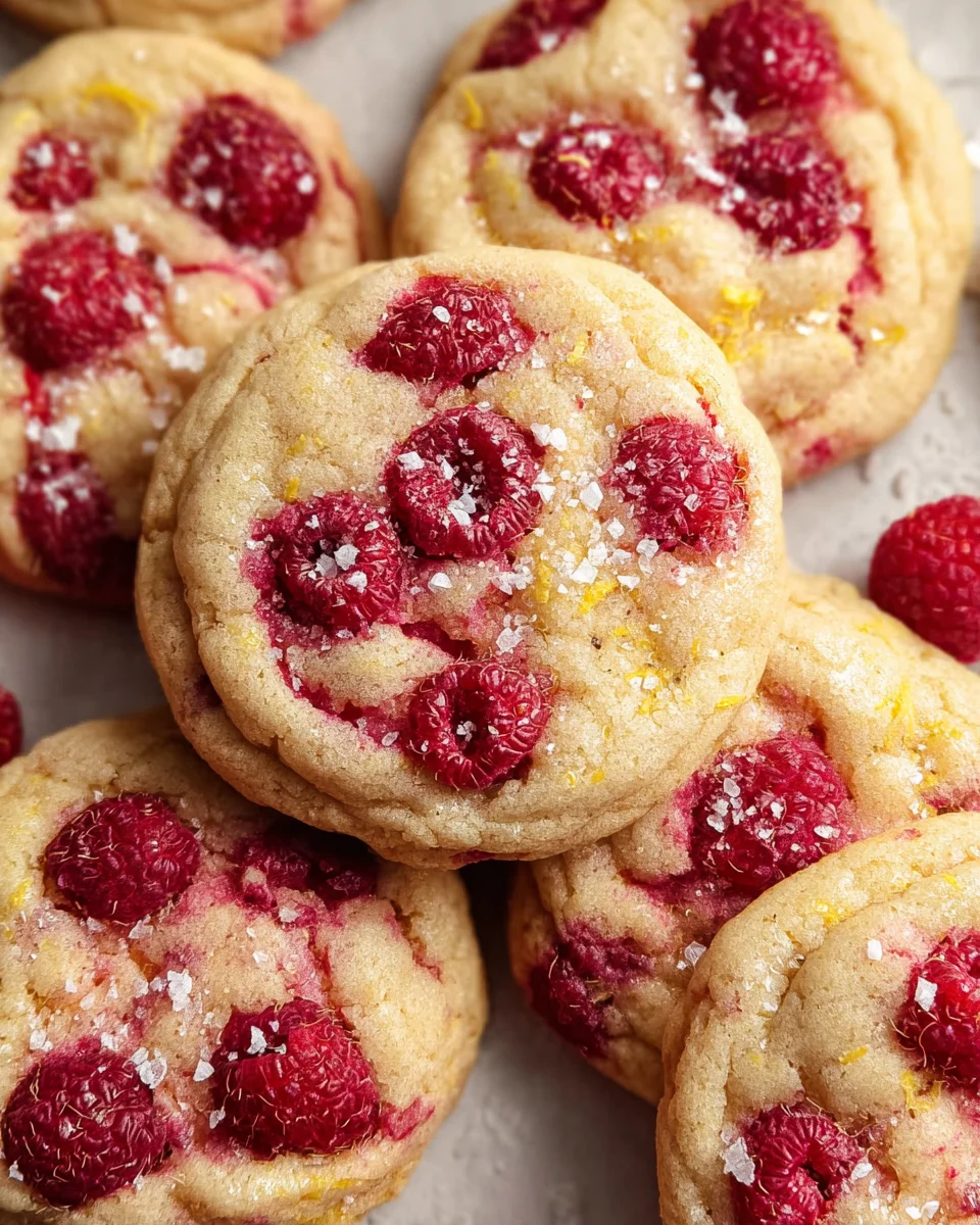 Lemon Raspberry Cookies