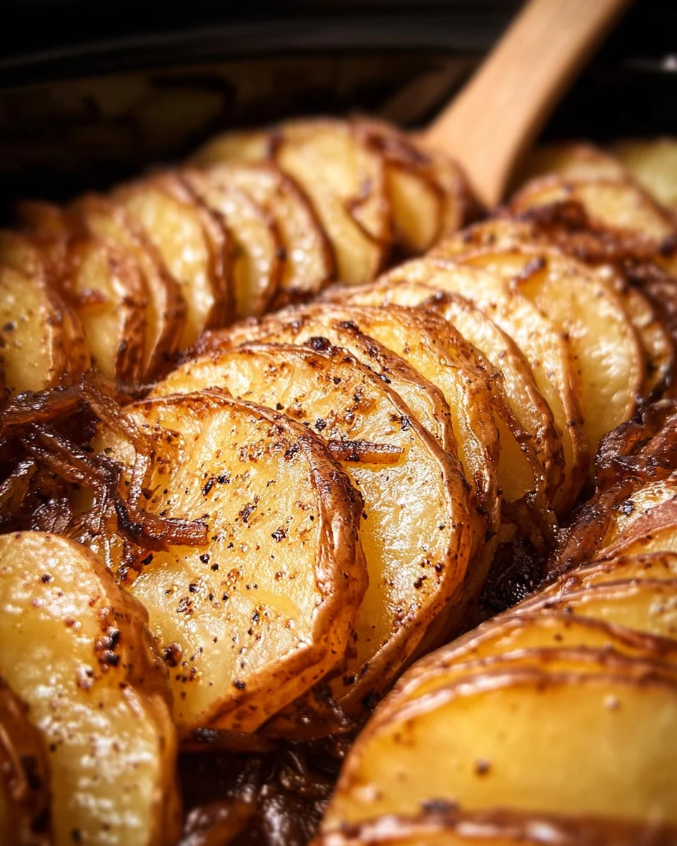 Slow Cooker Lipton Onion Potatoes