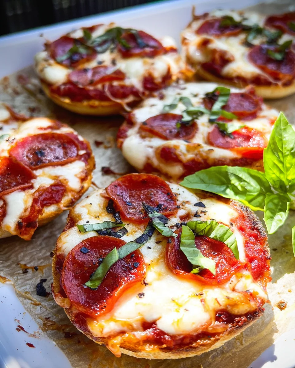 English Muffin Pizzas